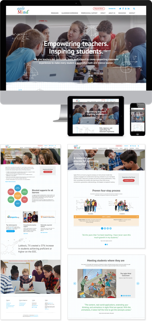 Website Design | Professional Services | Agile Mind | RainCastle